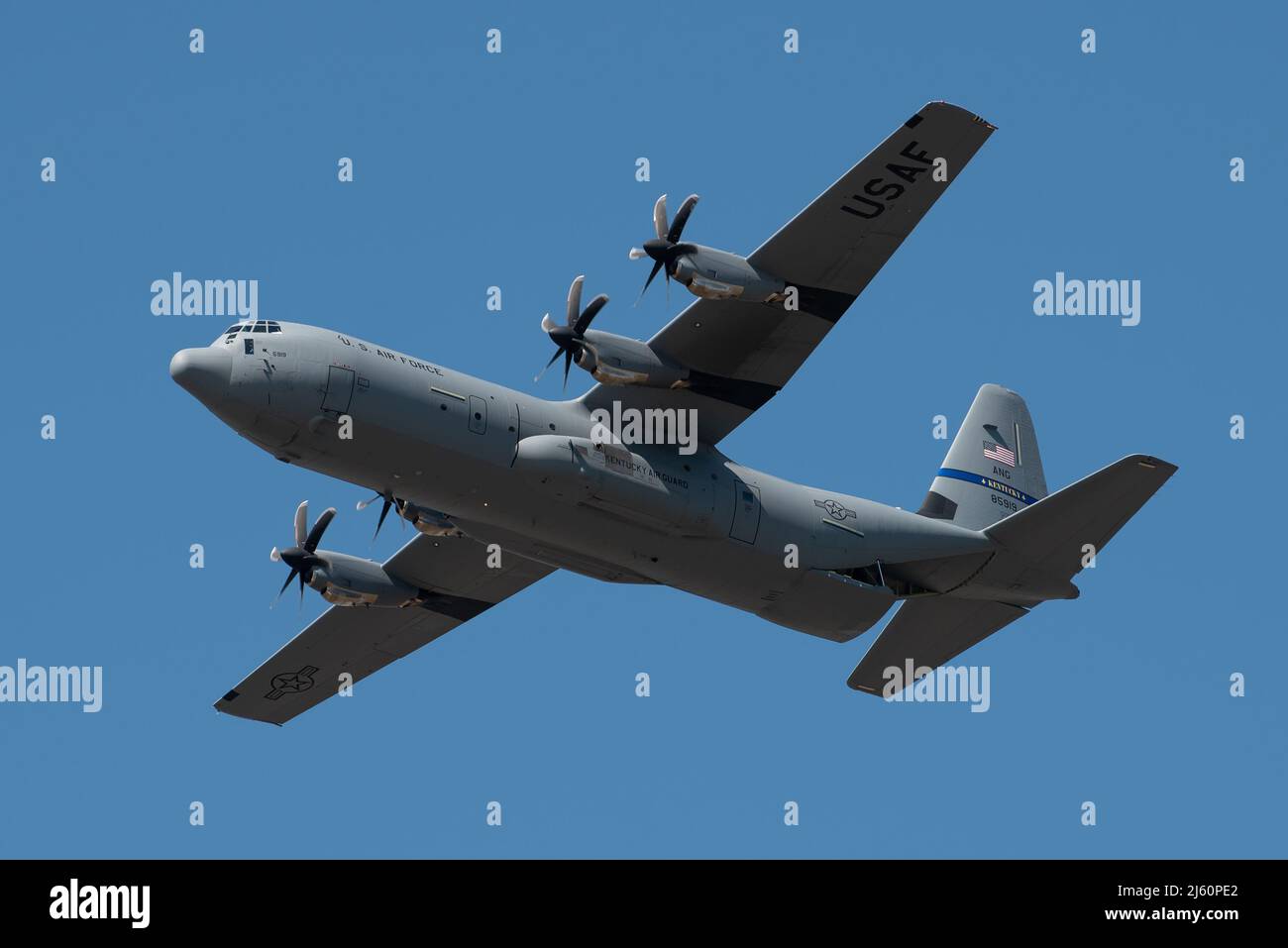 A new U.S. Air Force C-130J Super Hercules from the Kentucky Air ...