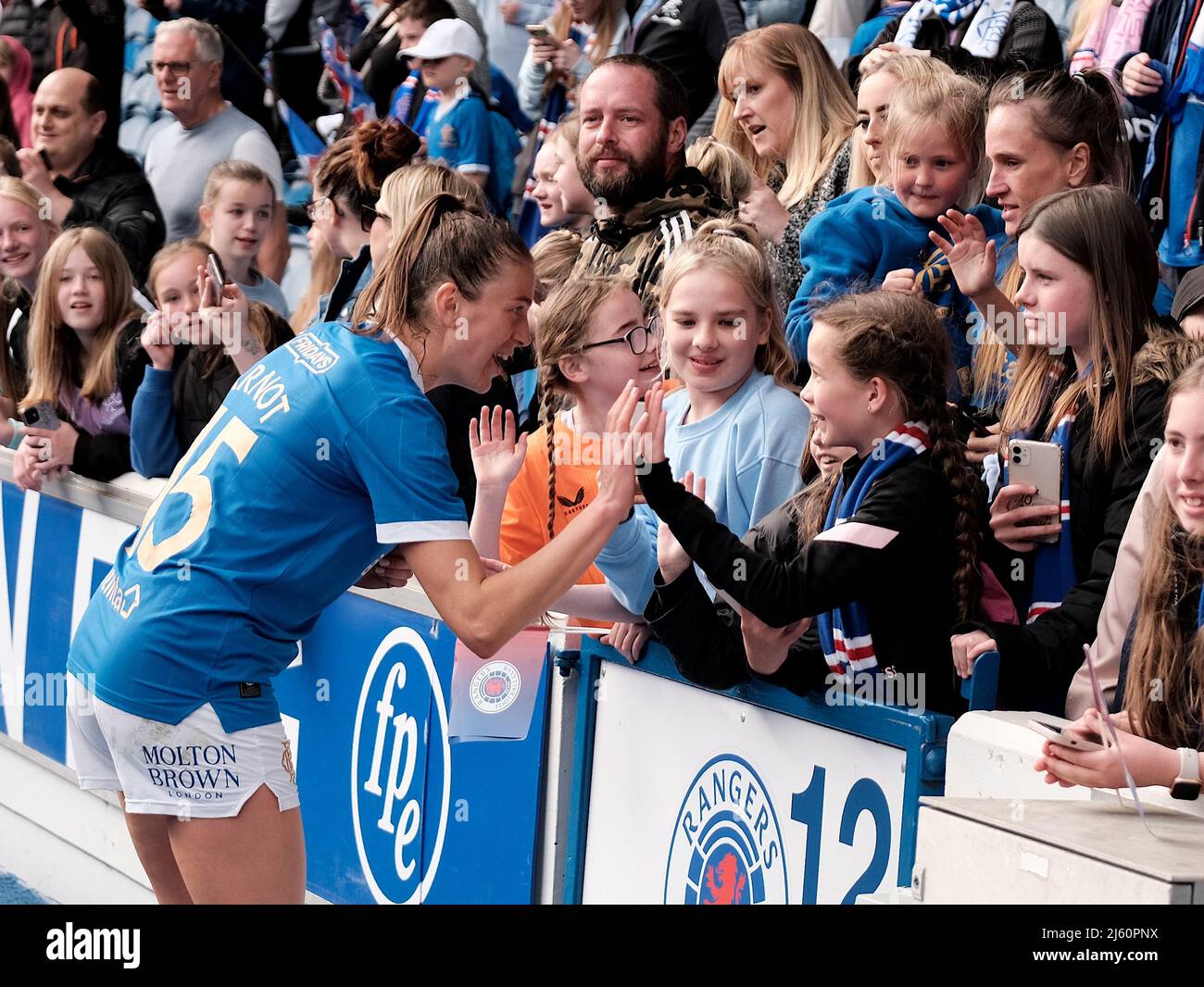 April 26, 2022, Glasgow, Scotland, United Kingdom: Ibrox Park, Glasgow ...