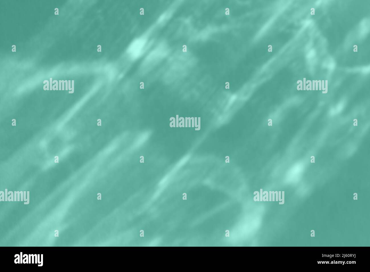 Caustic effect light refraction on mint wall overlay photo mockup ...