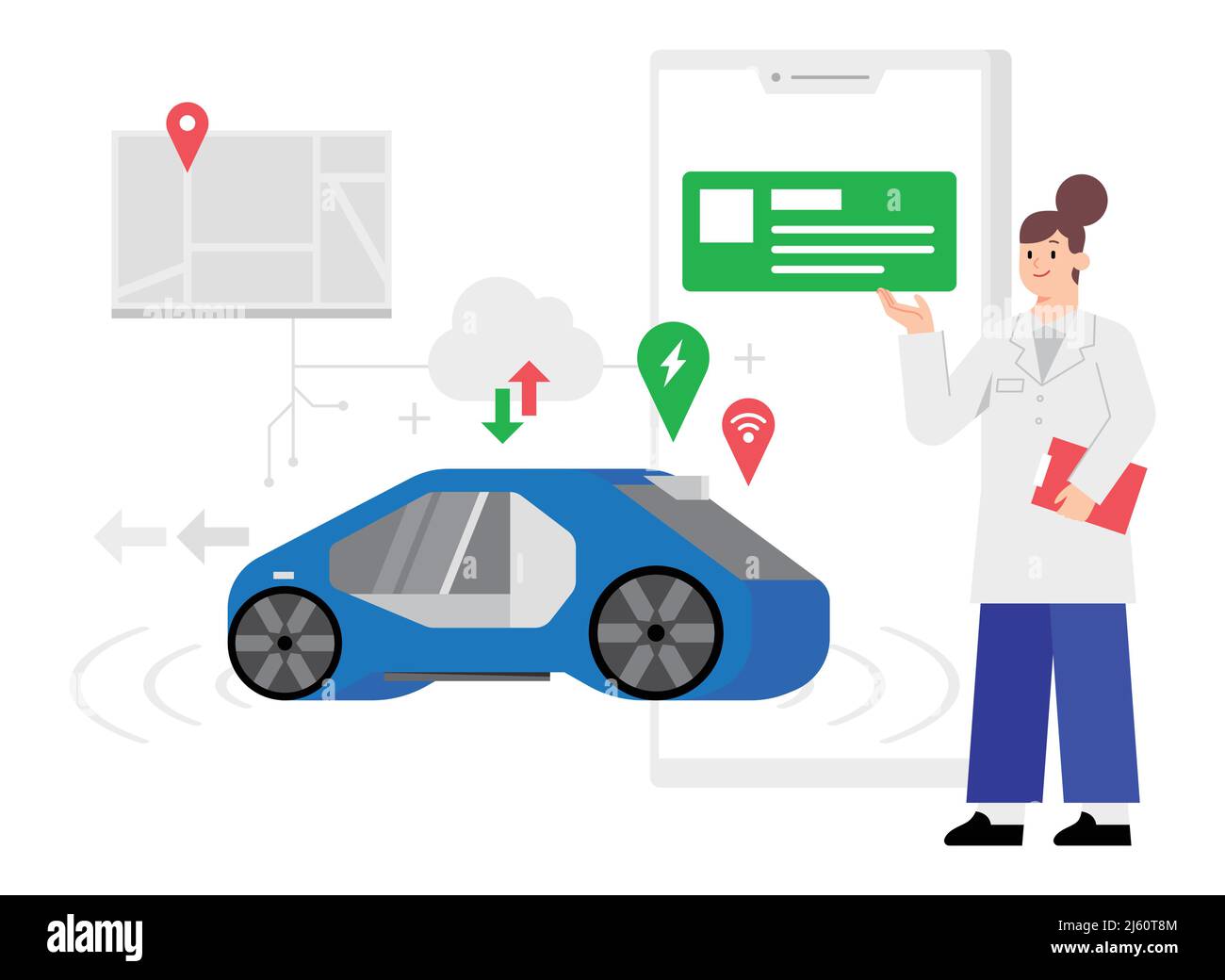 Electricity korean Stock Vector Images - Alamy