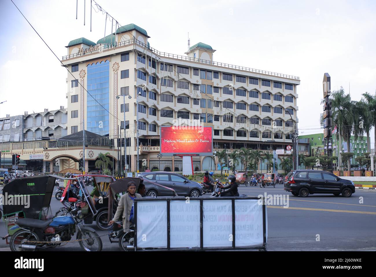 the building in the city of Medan is one of the old buildings and is ...