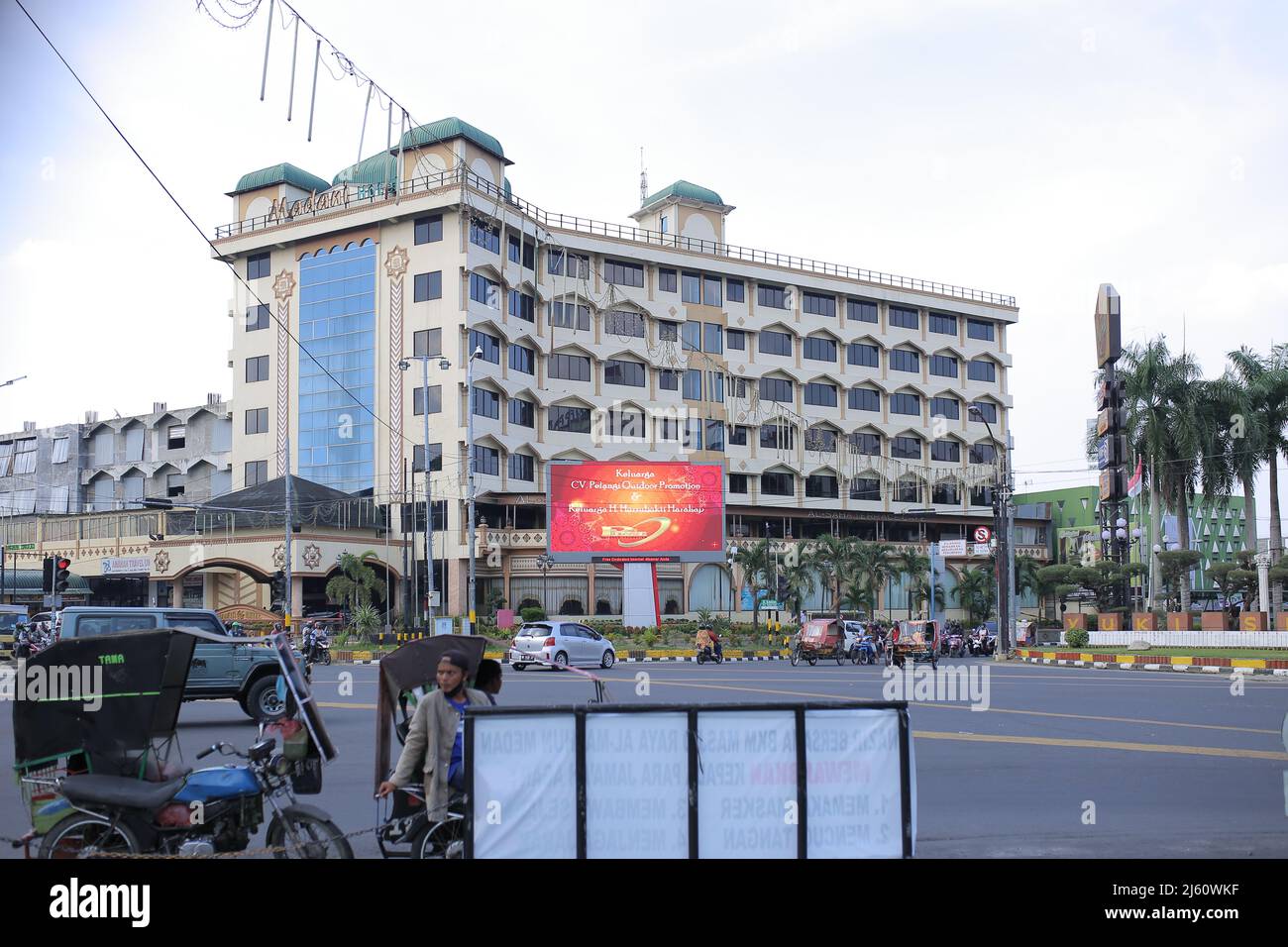 the building in the city of Medan is one of the old buildings and is ...