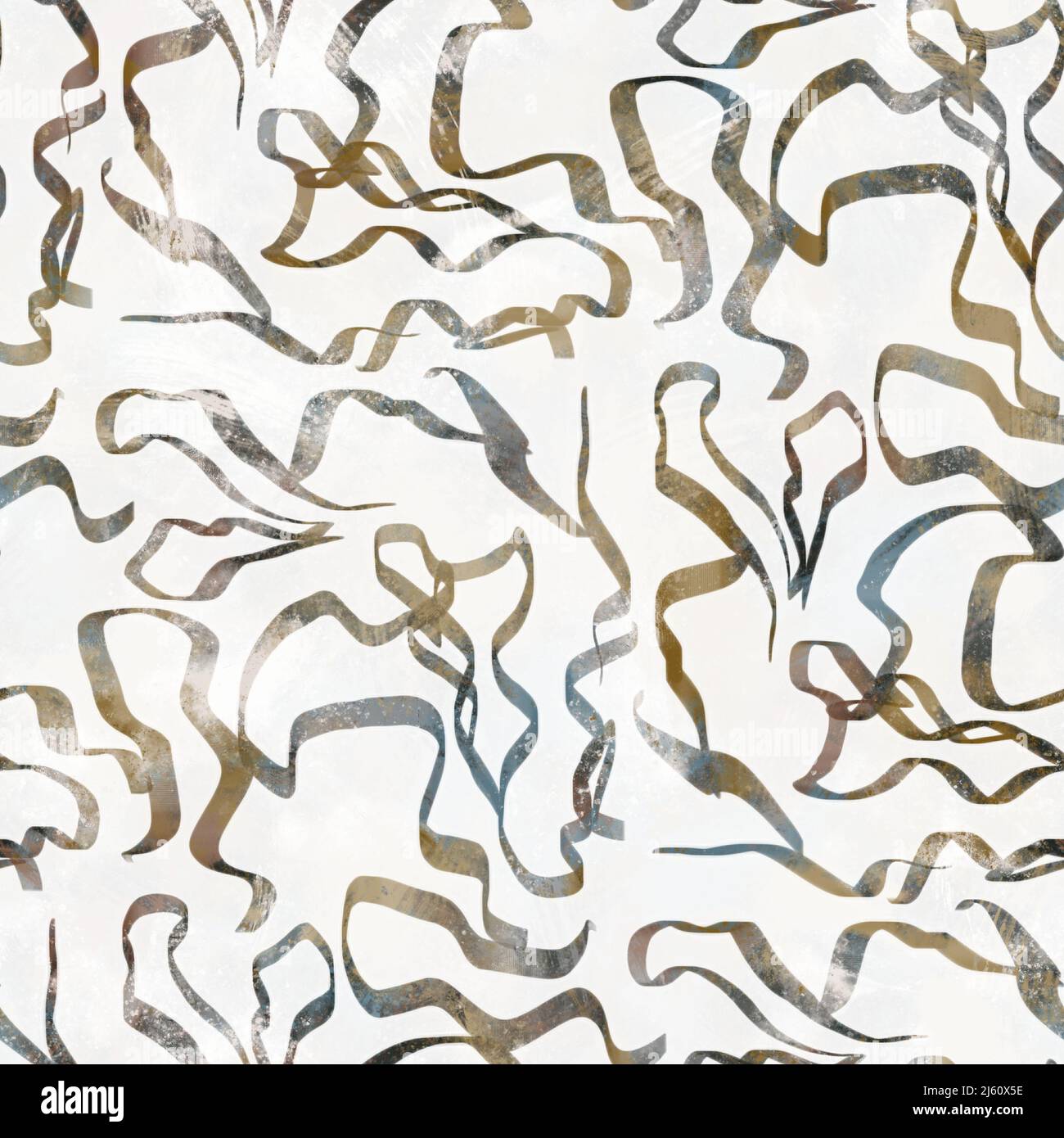 Seamless neutral and white grungy classic abstract surface pattern ...