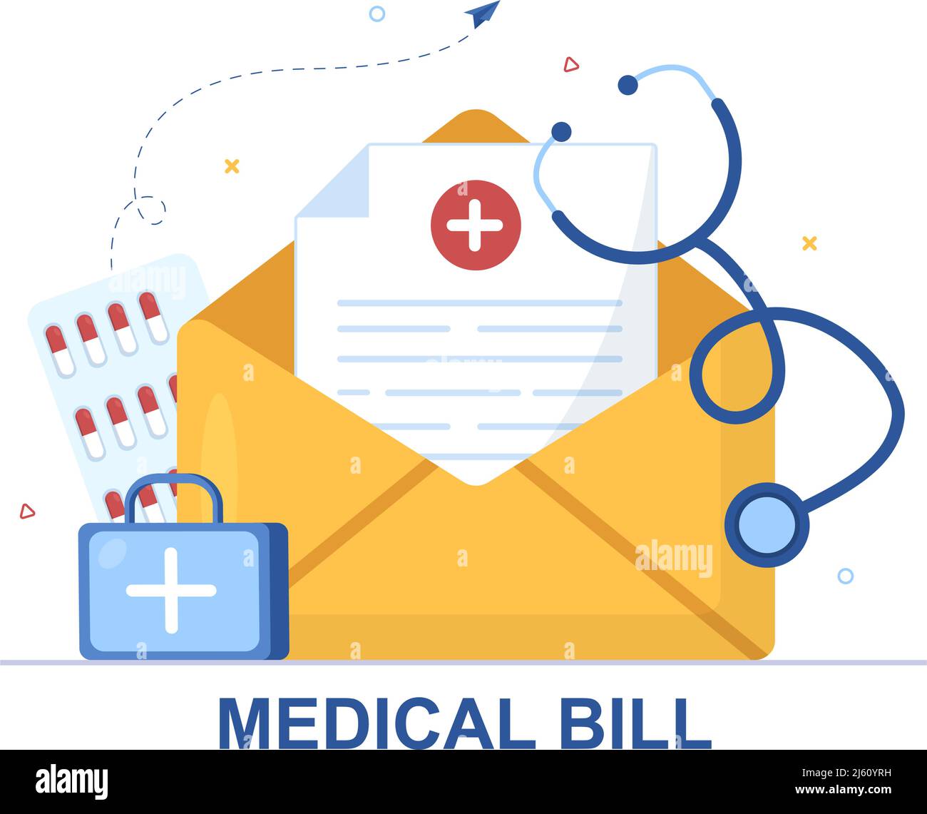 Hospital Medical Billing Service with Health Insurance Form for ...