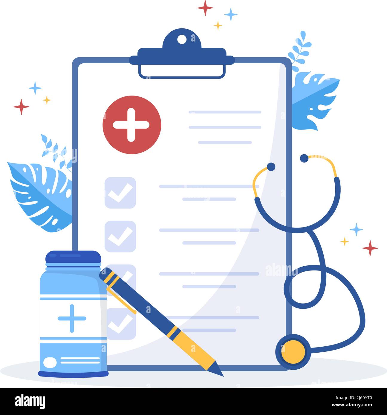 Hospital Medical Billing Service with Health Insurance Form for ...
