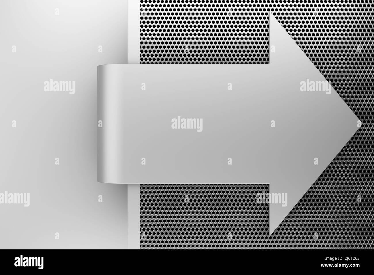 Metal sign background and stainless steel texture. 3d rendering Stock ...