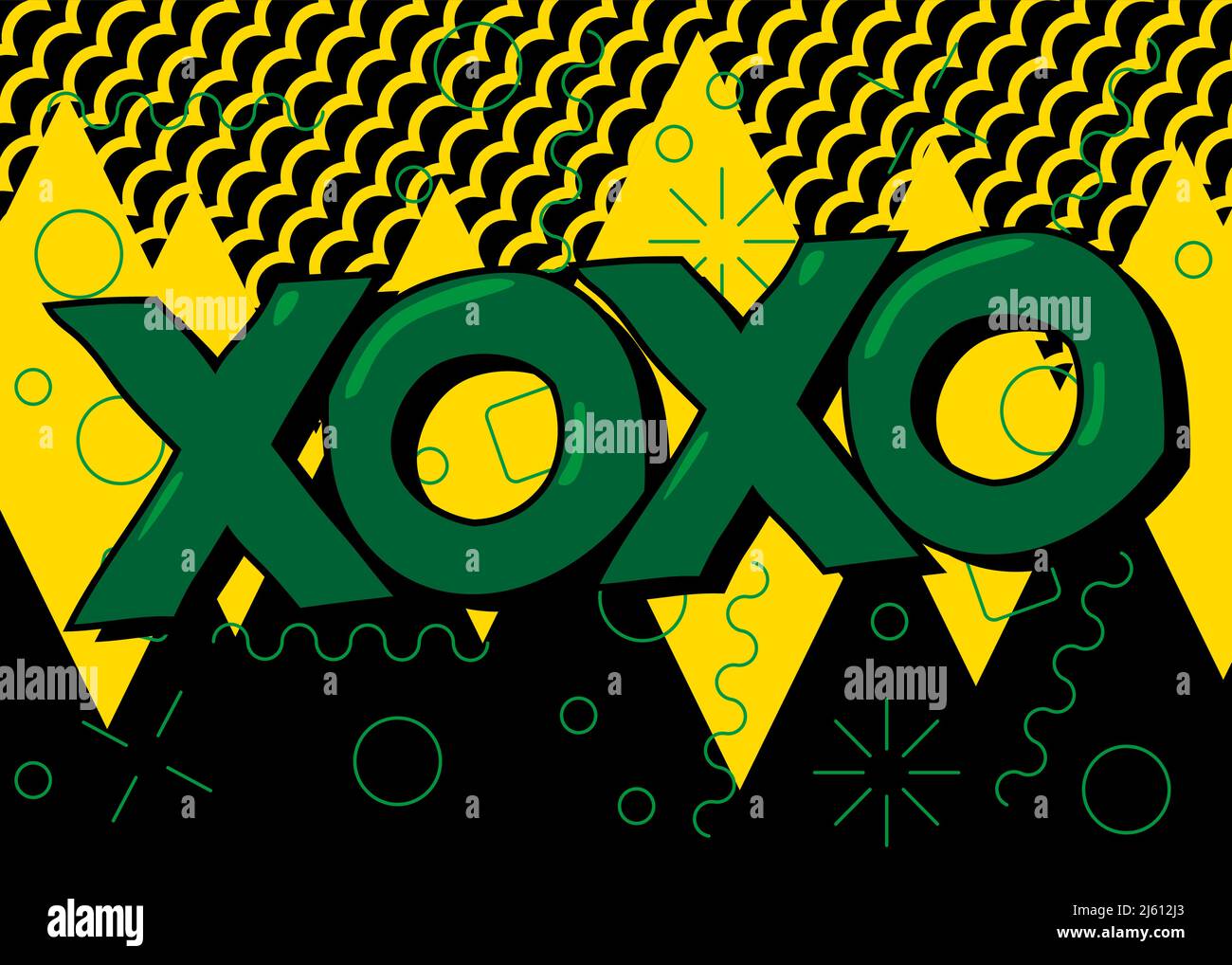 XOXO, abbreviation, Hugs and kisses, informal term used for expressing ...