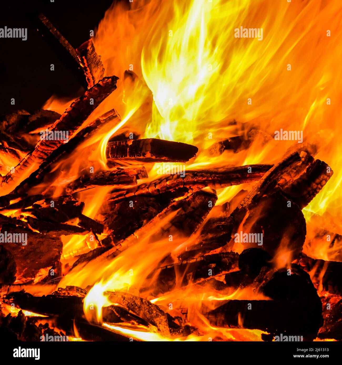 Fire flames on black background, Blaze fire flame texture background ...