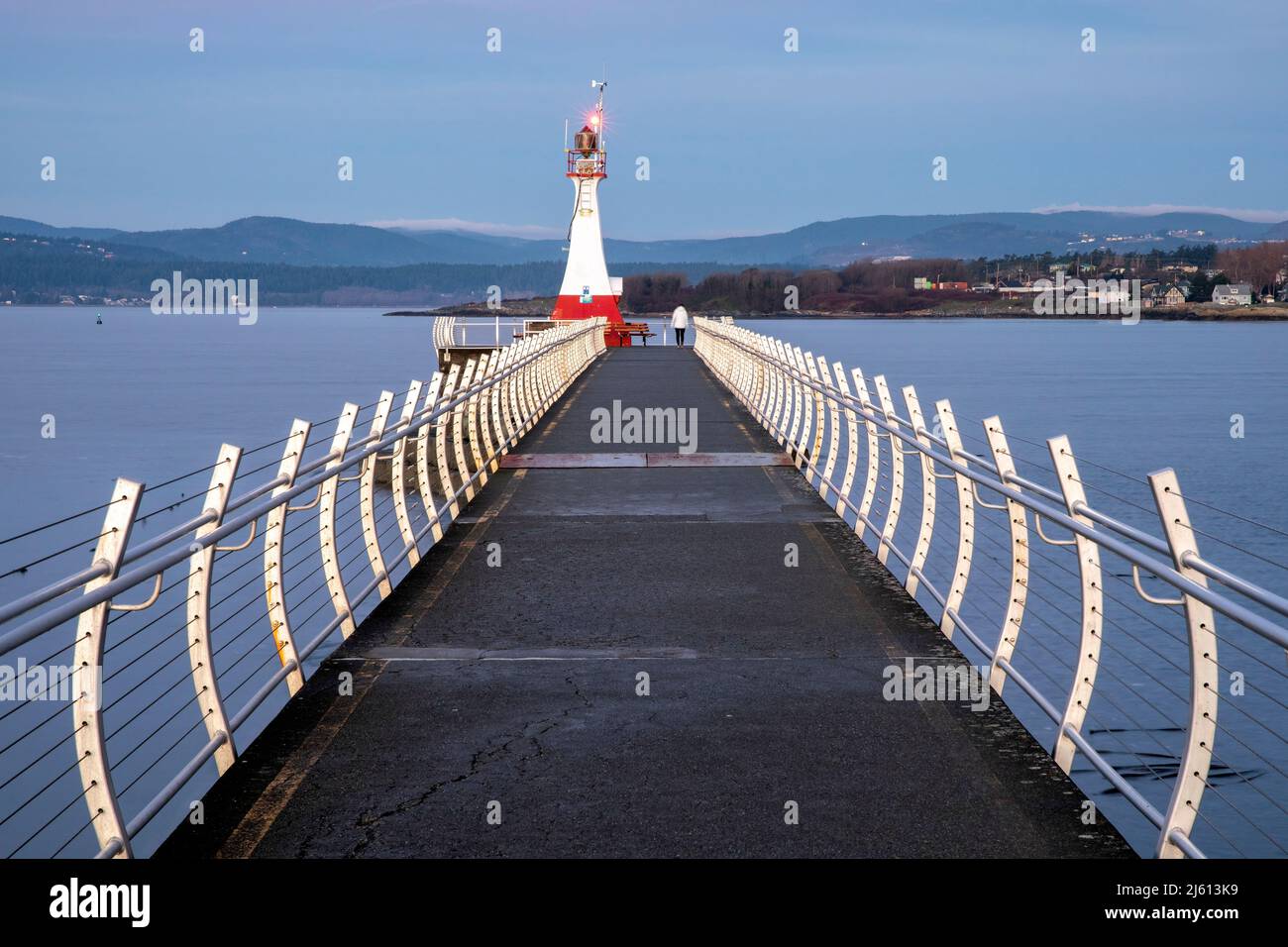 Ogden Point Breakwater Lighthouse - Victoria, Vancouver Island, British ...