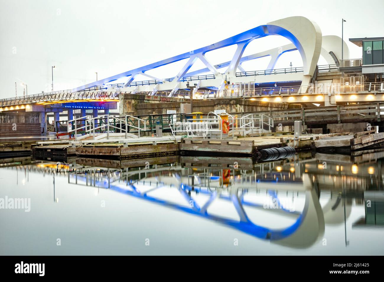 Johnson Street Bridge - Victoria, Vancouver Island, British Columbia ...