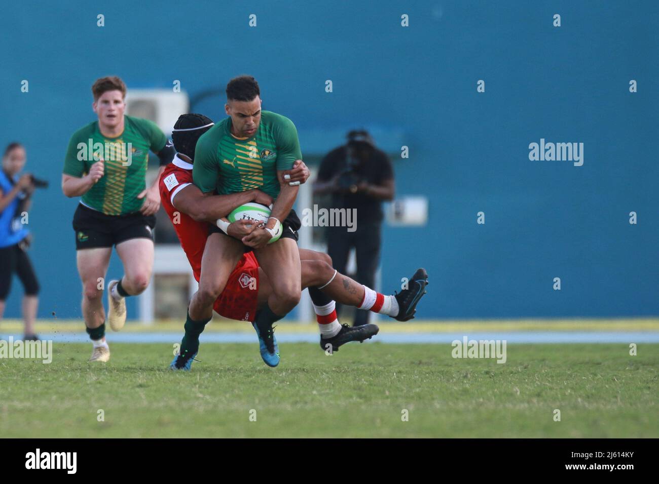 2022 Rugby RAN Seven Qualifier Tournament in The Bahamas Stock Photo ...