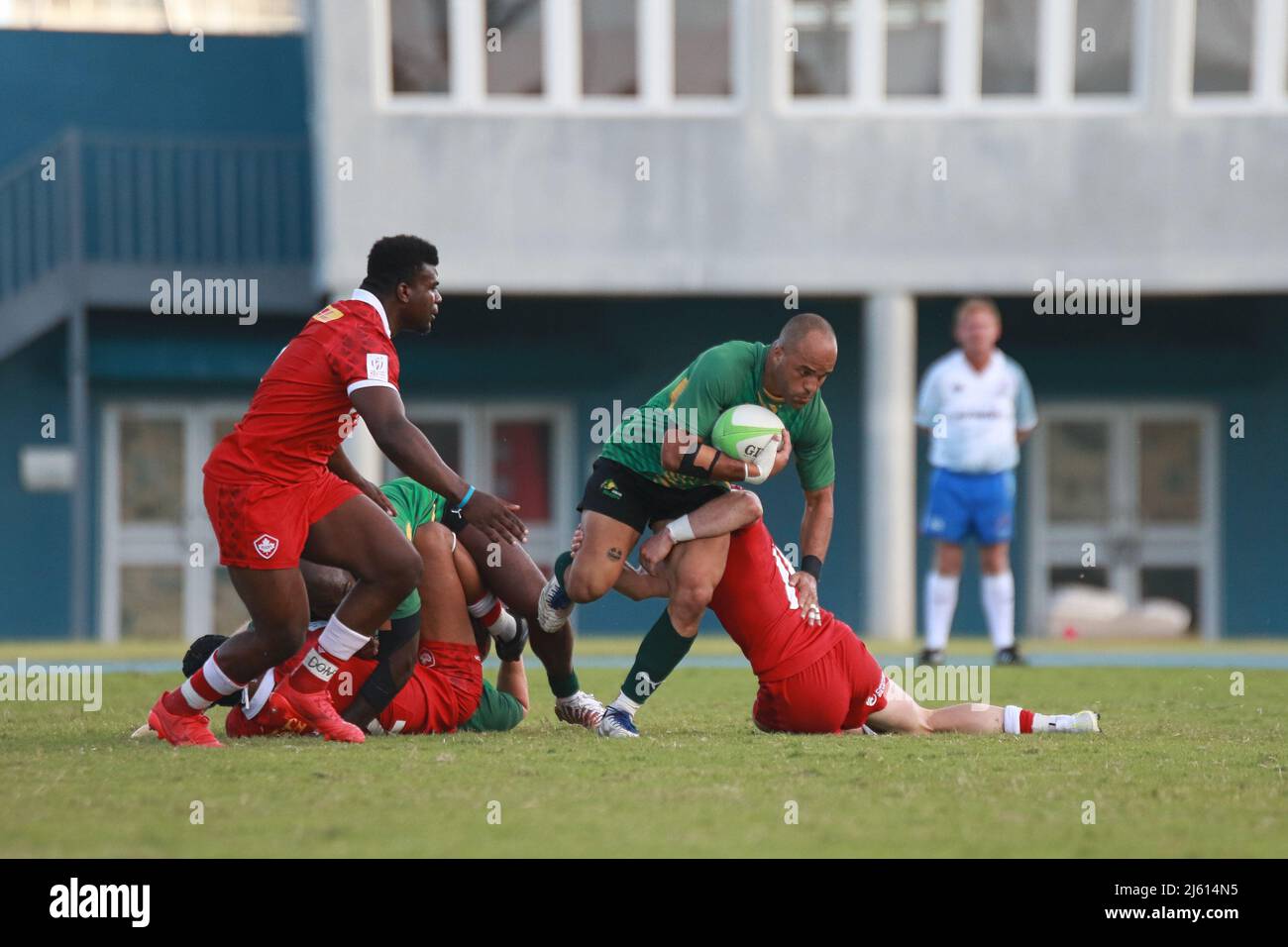 2022 Rugby RAN Seven Qualifier Tournament in The Bahamas Stock Photo ...