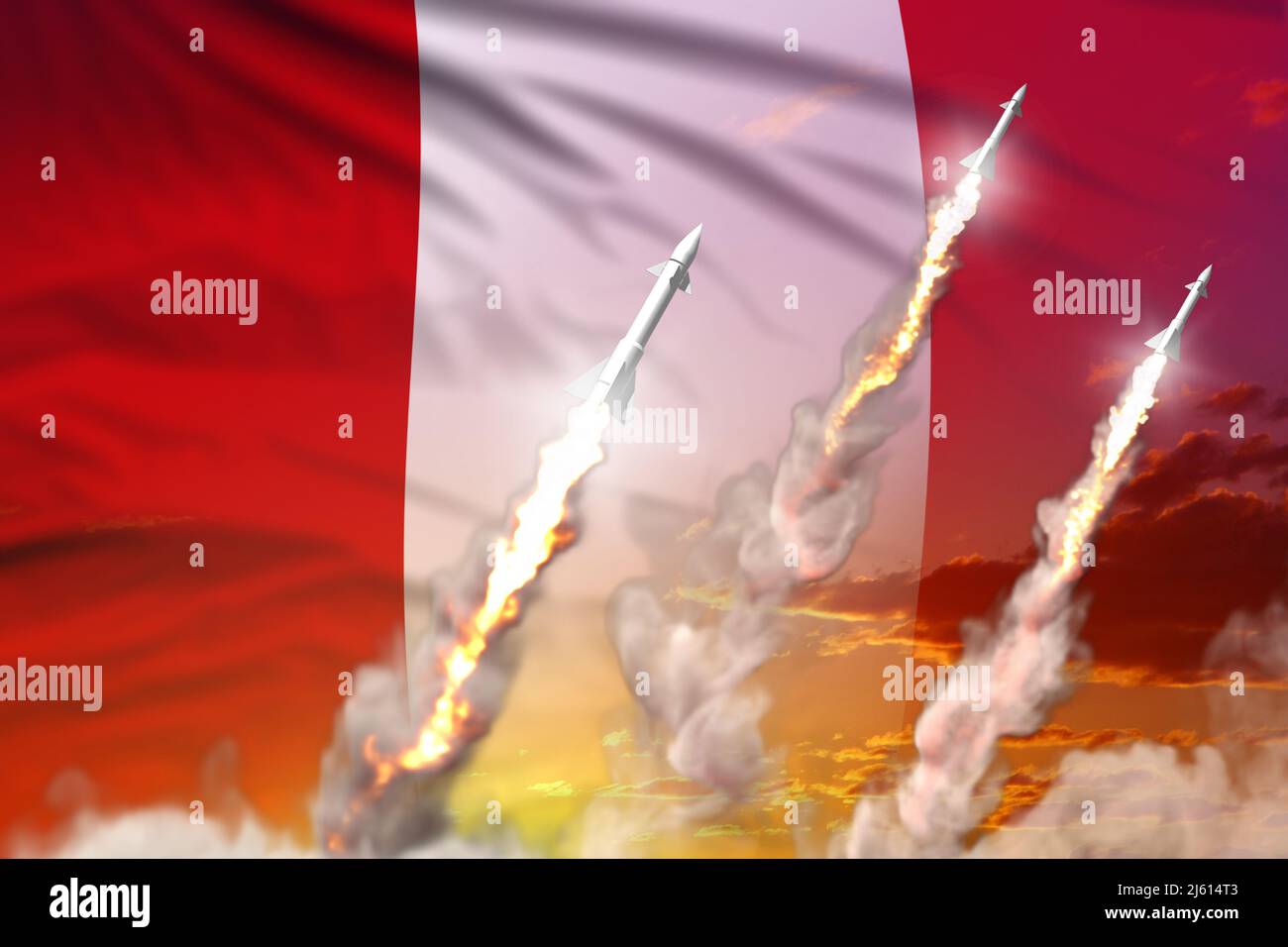 Peru supersonic missile launch - modern strategic nuclear rocket ...
