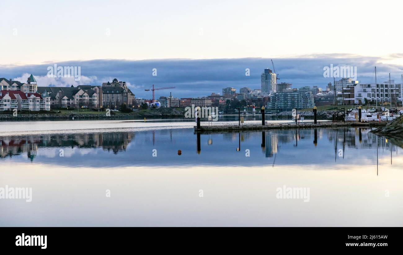 Panorama of victorias inner harbour hi-res stock photography and images ...