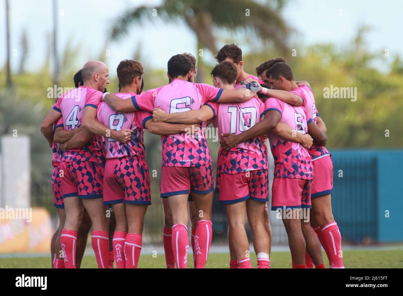 2022 Rugby RAN Seven Qualifier Tournament in The Bahamas Stock Photo ...