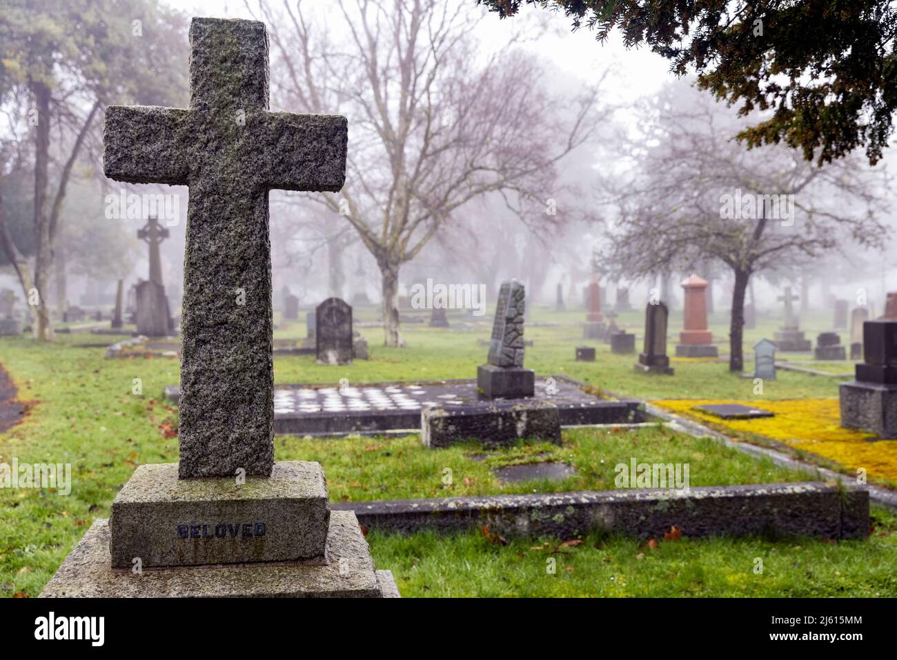 Victoria ross bay cemetery hi-res stock photography and images - Alamy