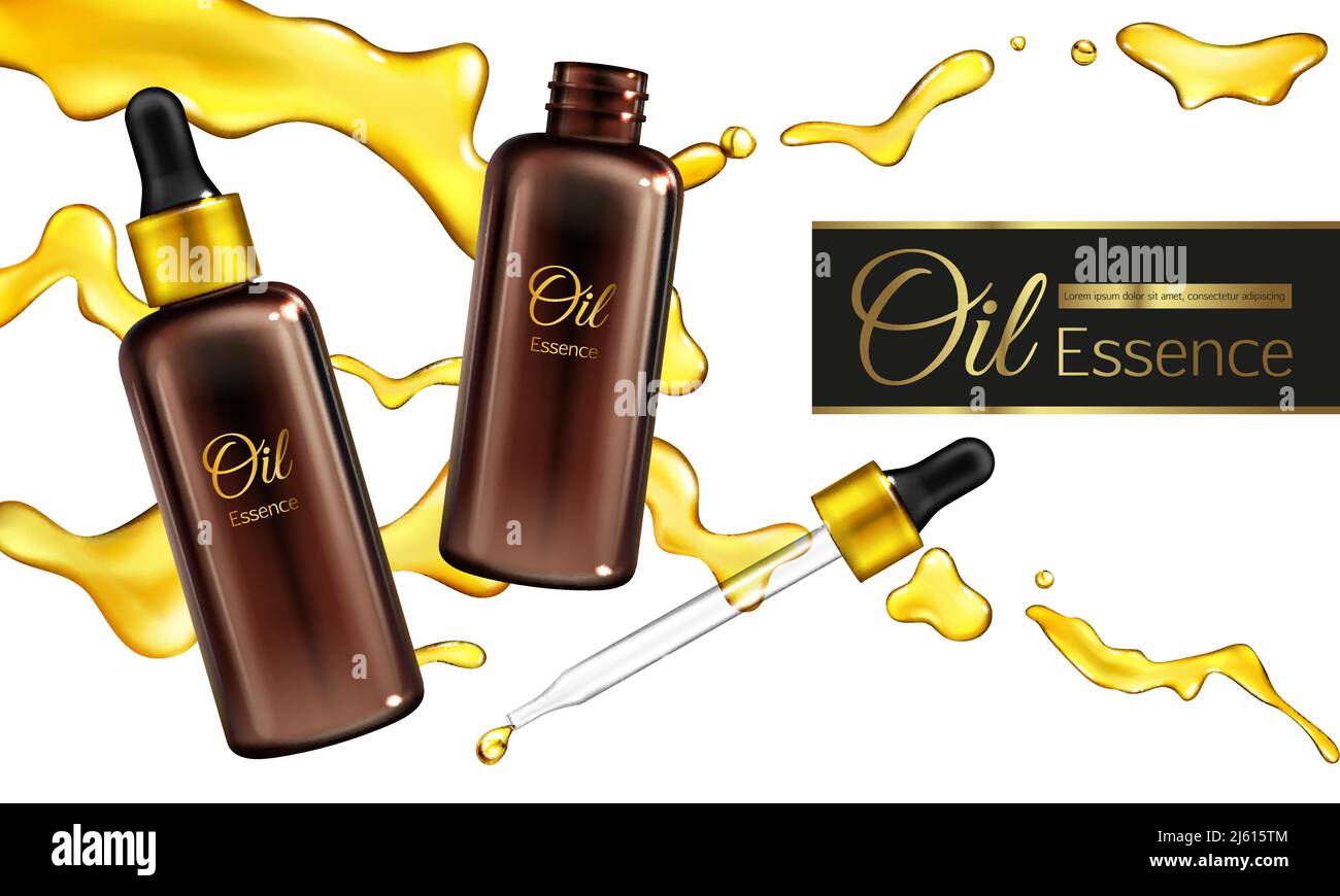 Natural cosmetics product 3d realistic vector advertising banner, promo ...