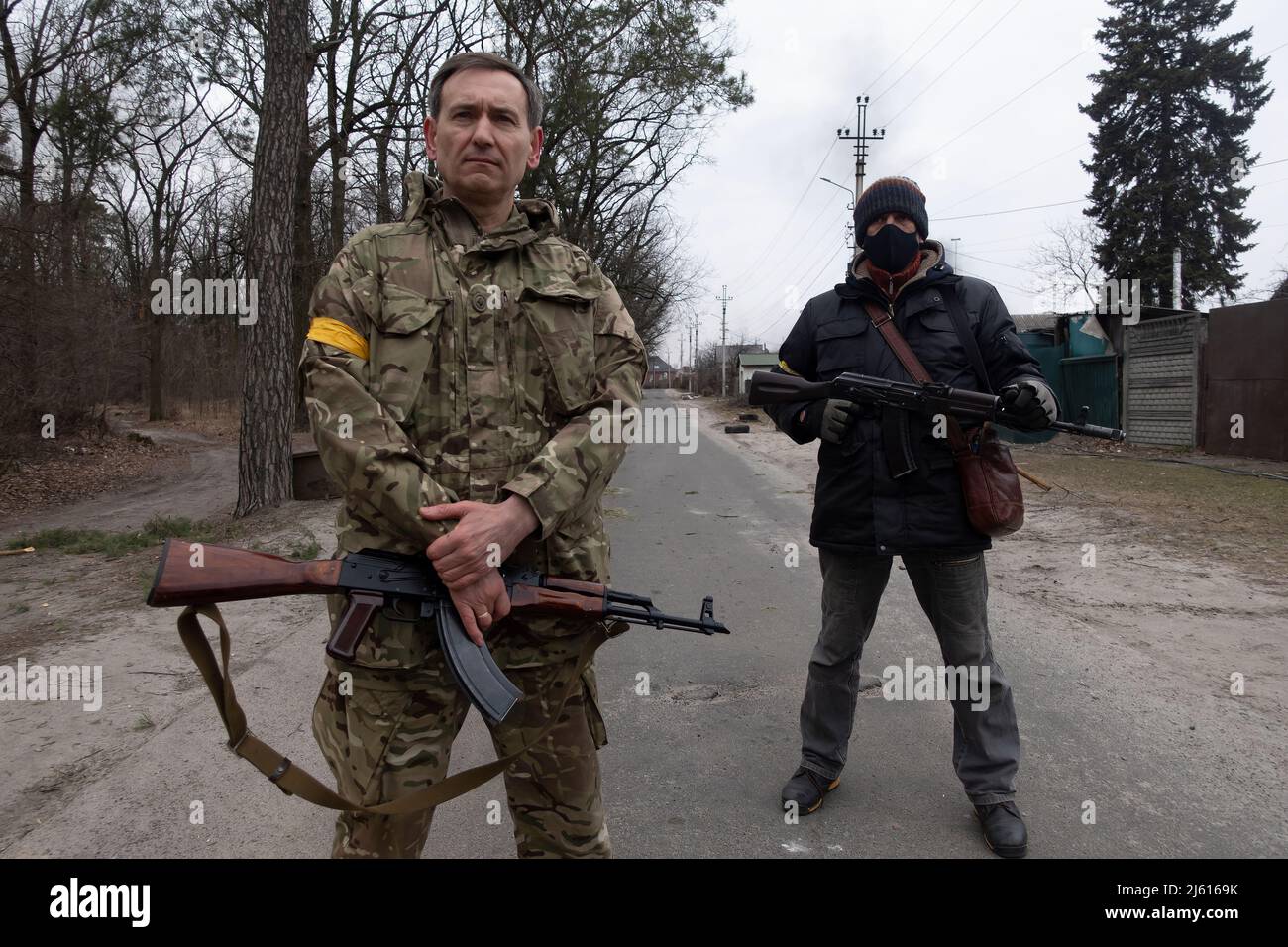 HORENKA, UKRAINE 07 March. Fiodor Vanislavslky member of the Verkhovna ...