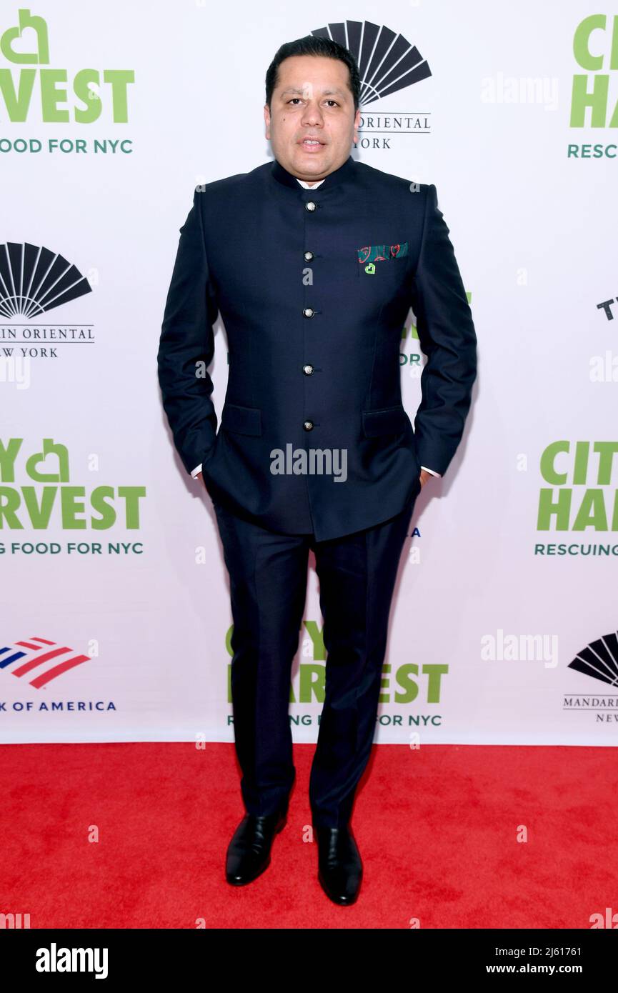 New York, NY, April 26, 2022. Jimmy Rizvi attends the 2022 City Harvest ...