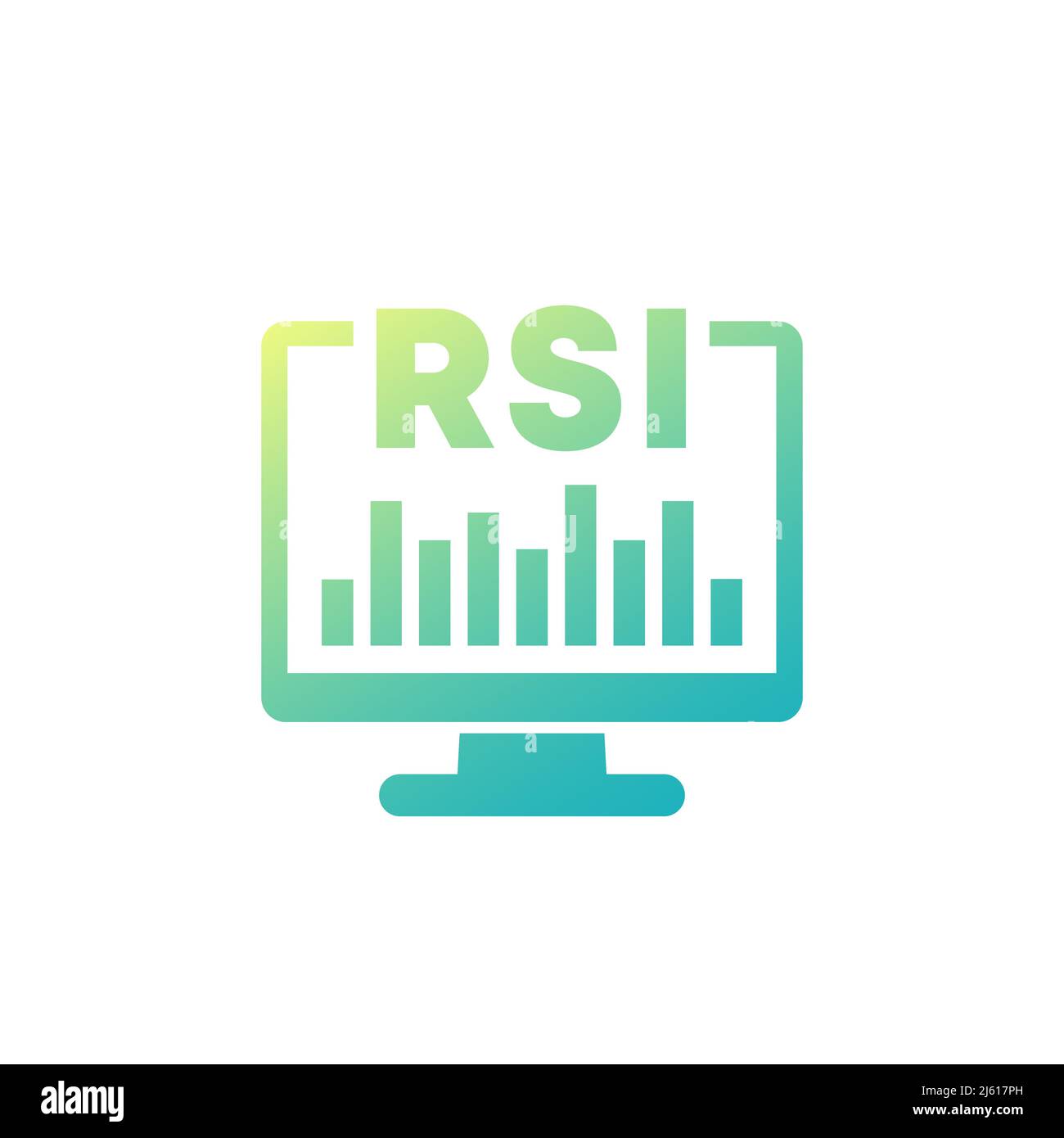 RSI trading indicator icon on white Stock Vector Image & Art - Alamy