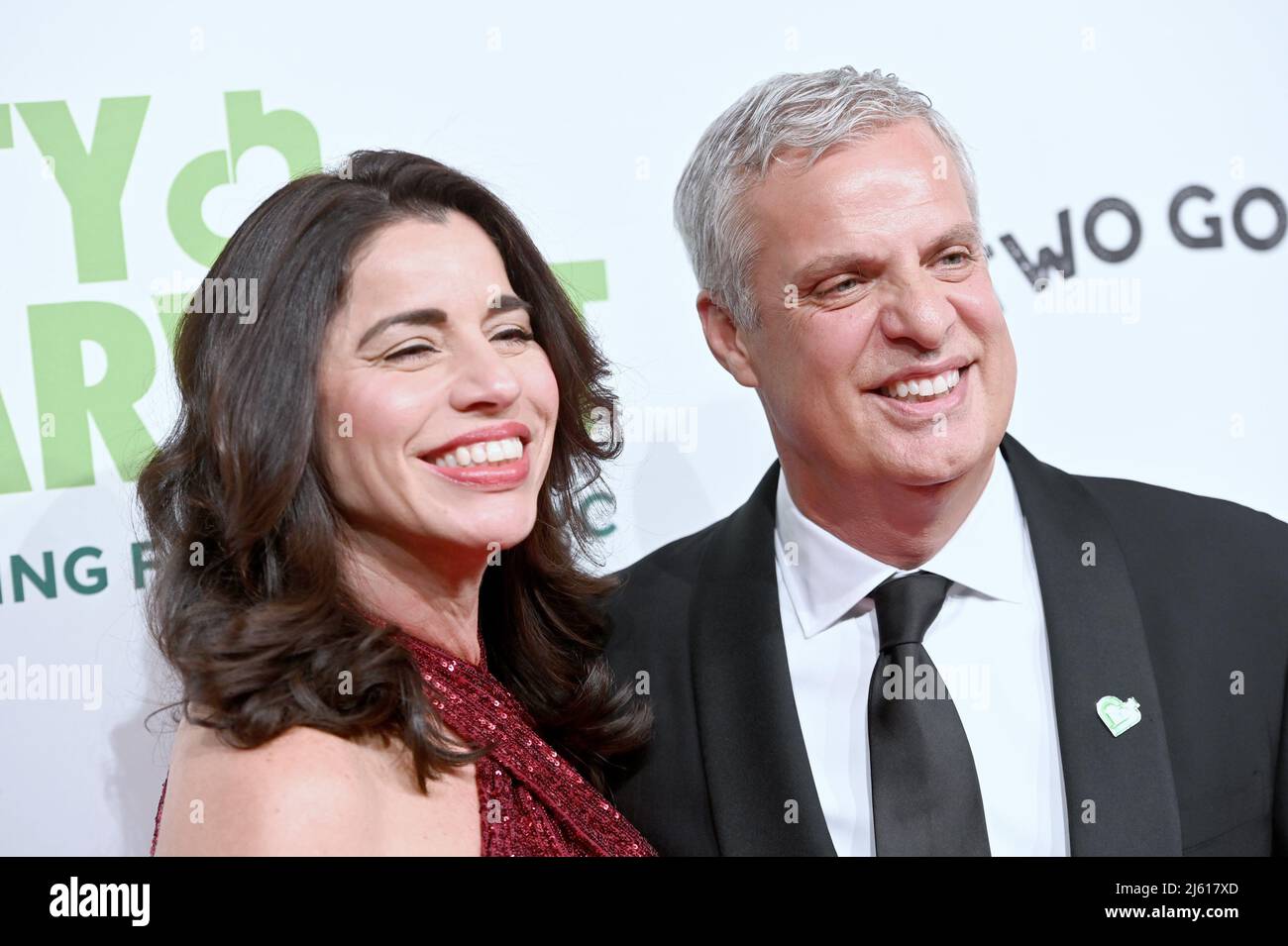 New York, USA. 26th Apr, 2022. (L-R) Sandra Ripert and Honoree Chef ...