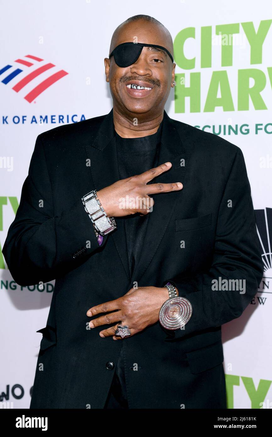 New York, USA. 26th Apr, 2022. Rapper Slick Rick attends the 2022 City ...