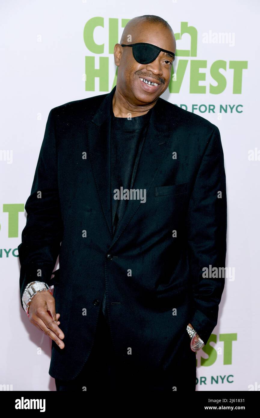 New York, NY, April 26, 2022. Rapper Slick Rick attends the 2022 City ...