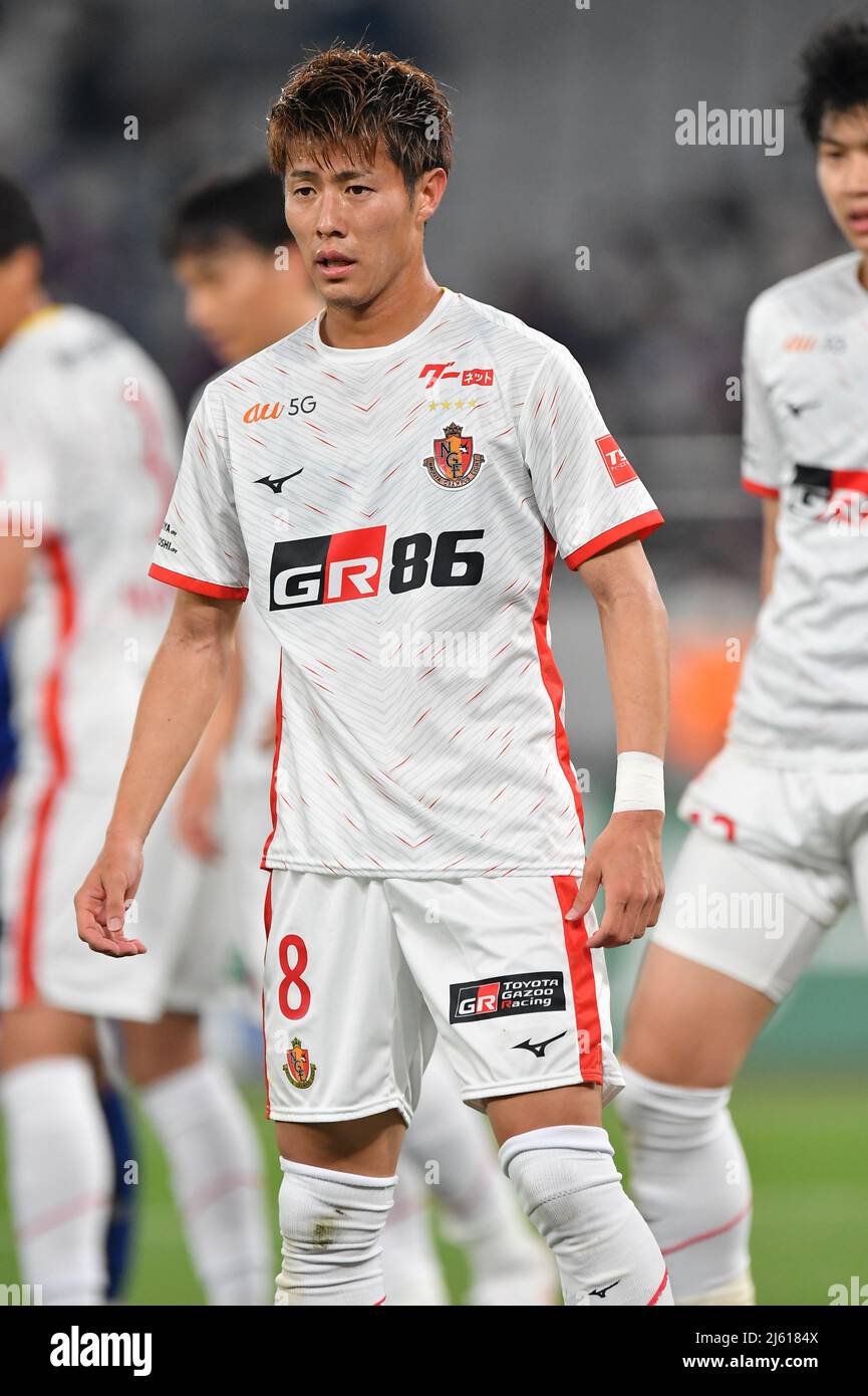 Tokyo, Japan. 20th Apr, 2022. Nagoya Grampus' Yoichiro Kakitani during ...