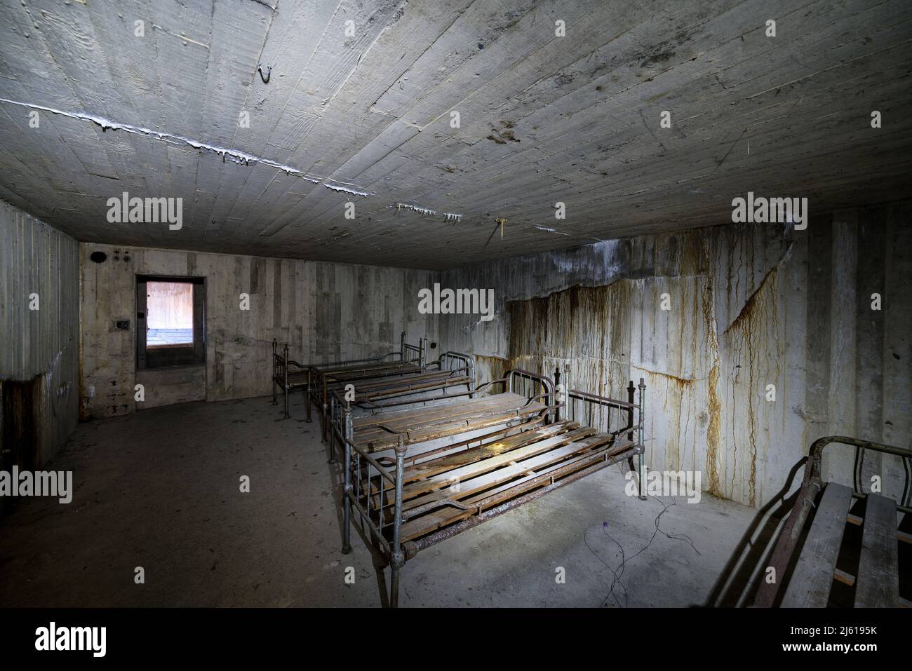 Inside a bunker hi-res stock photography and images - Alamy