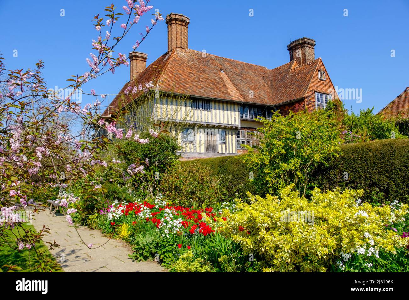 Uk garden spring hi-res stock photography and images - Alamy