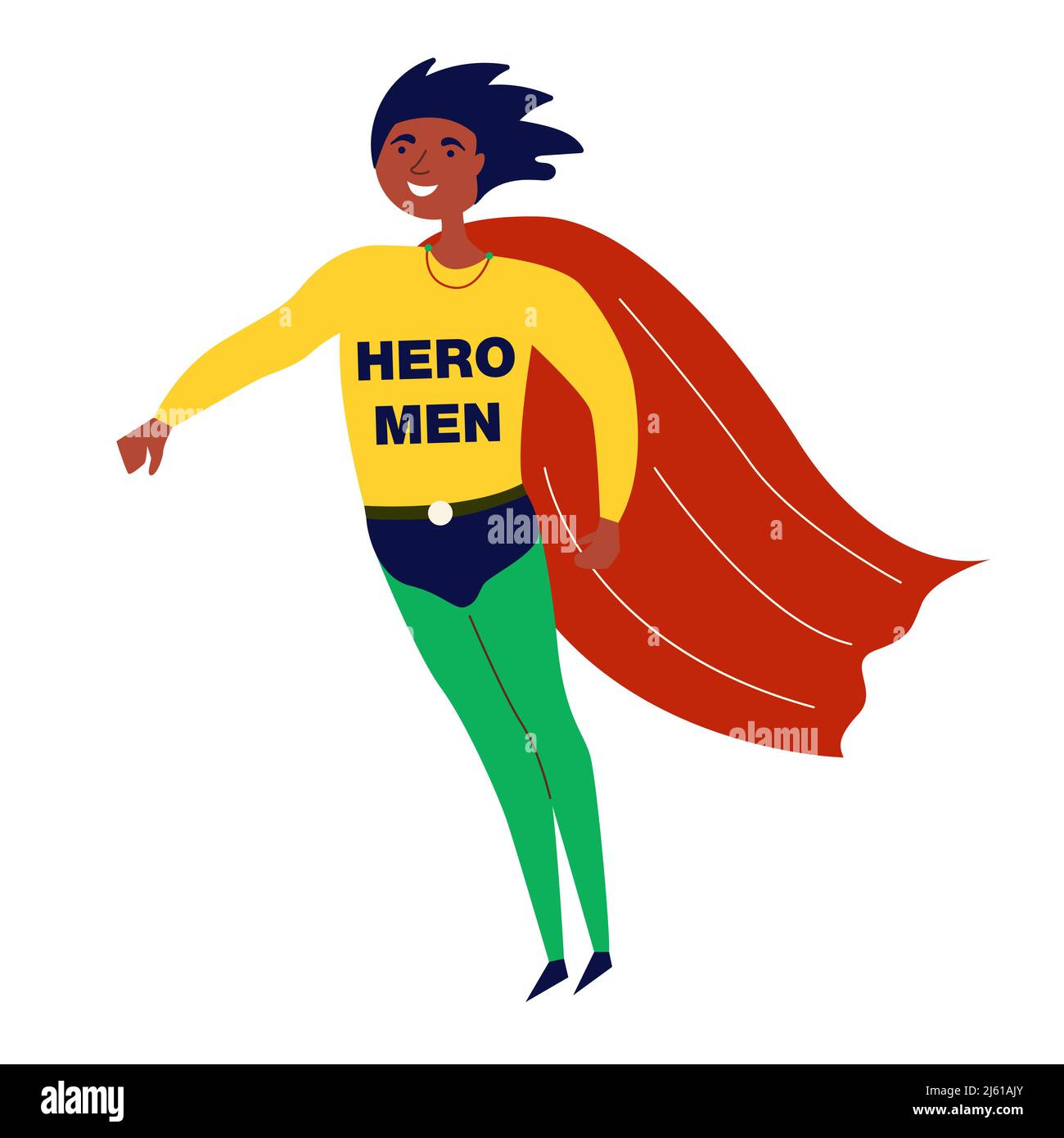 Superpowers cartoon hi-res stock photography and images - Alamy