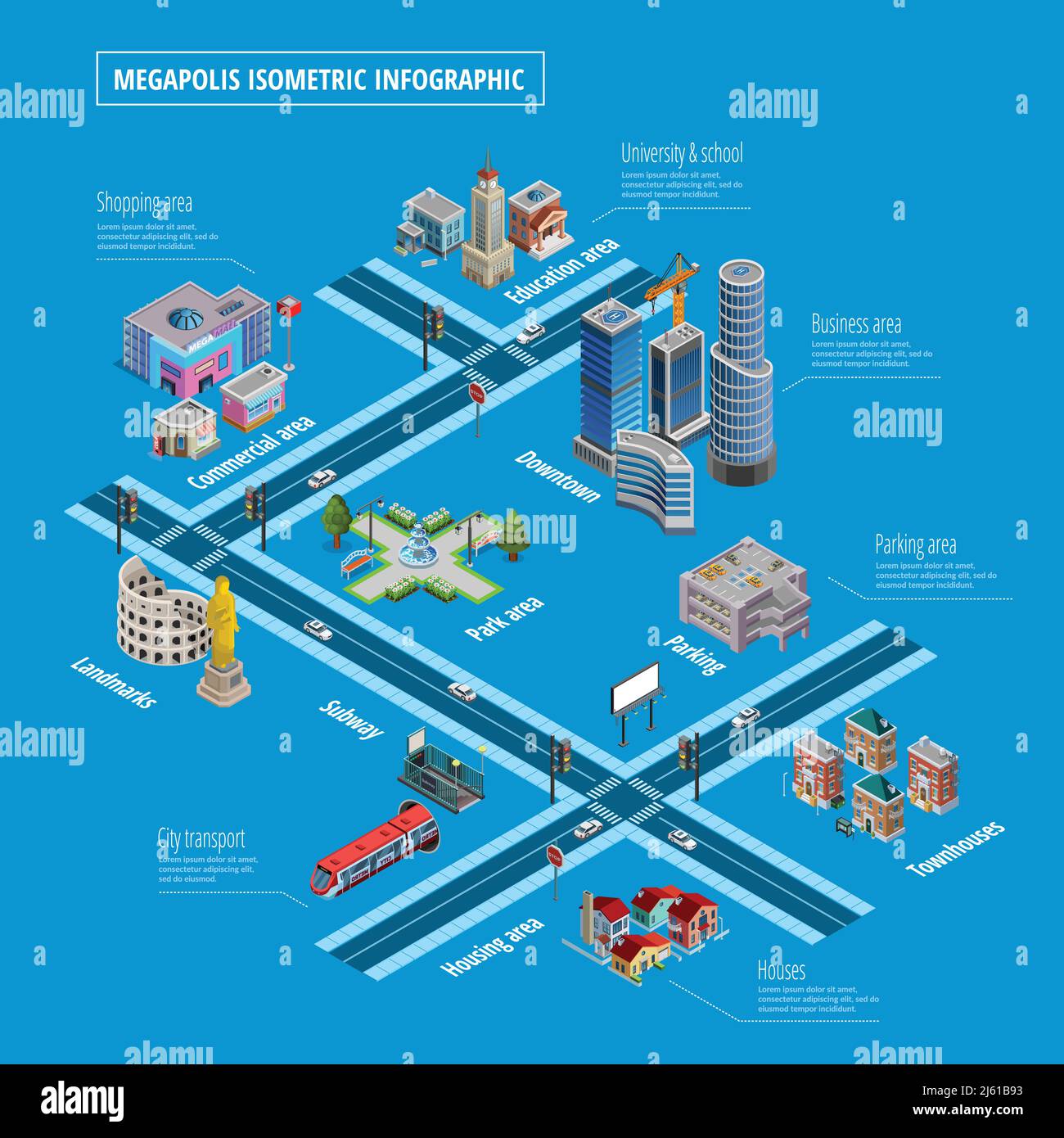 Shopping center layout Stock Vector Images - Alamy