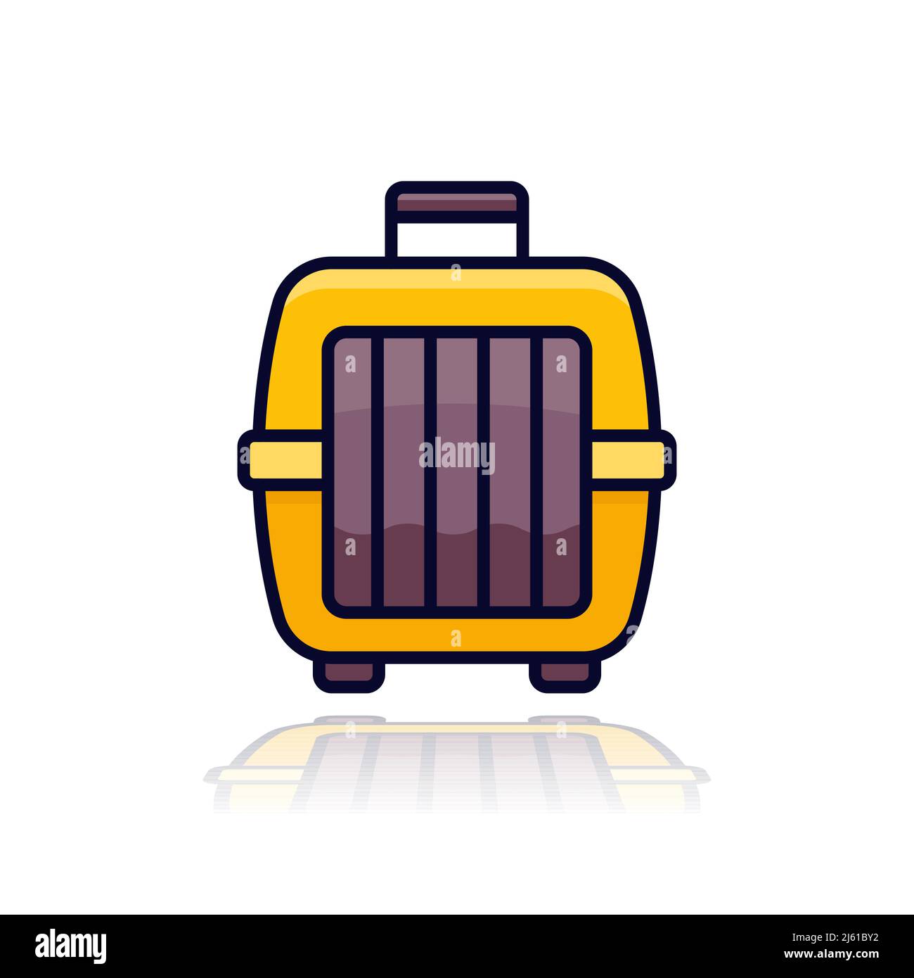 Pet carrier for dogs, vector illustration Stock Vector Image & Art - Alamy