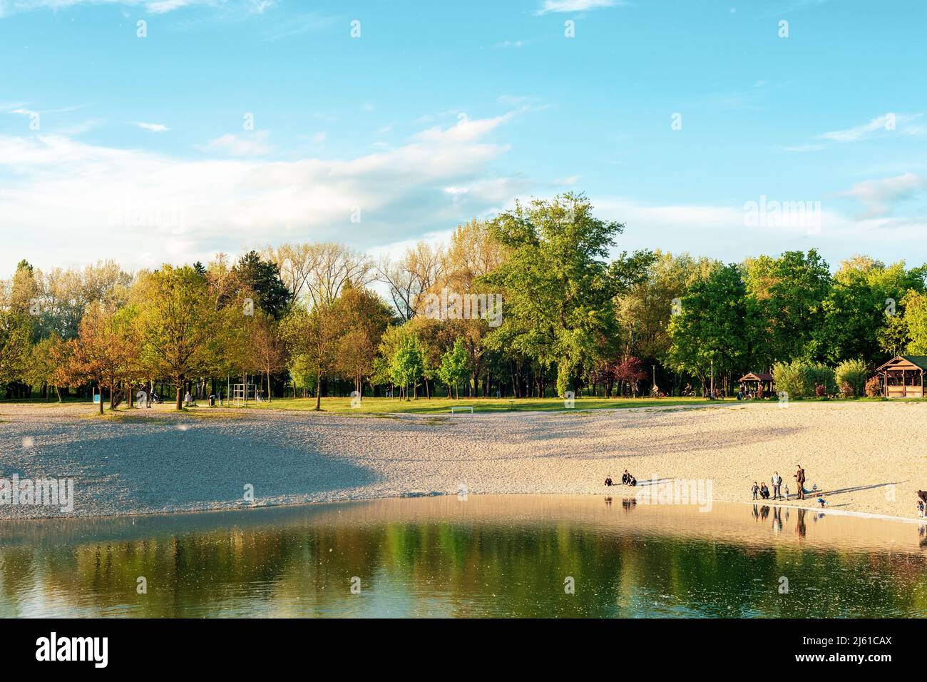 Zagreb park bundek hi-res stock photography and images - Alamy