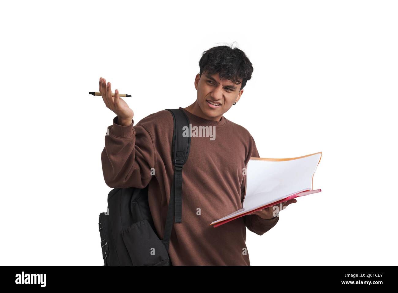 College student confused class hi-res stock photography and images - Alamy