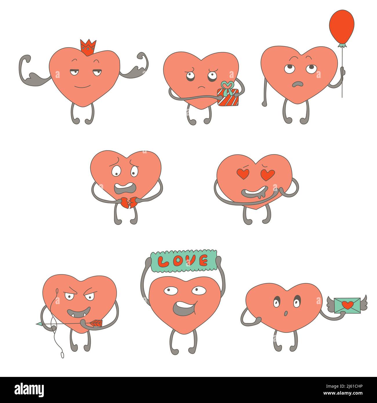 Cartoon love disappointment hi-res stock photography and images - Alamy