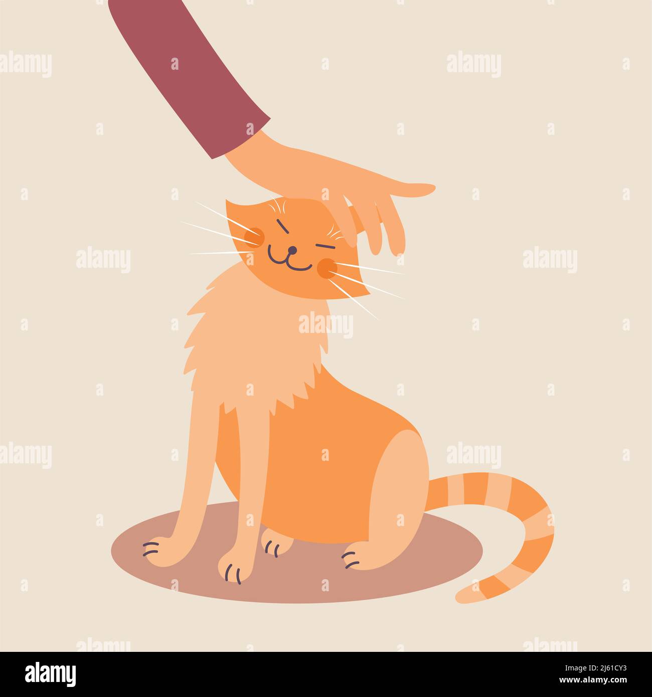 Hand of a cat hi-res stock photography and images - Alamy