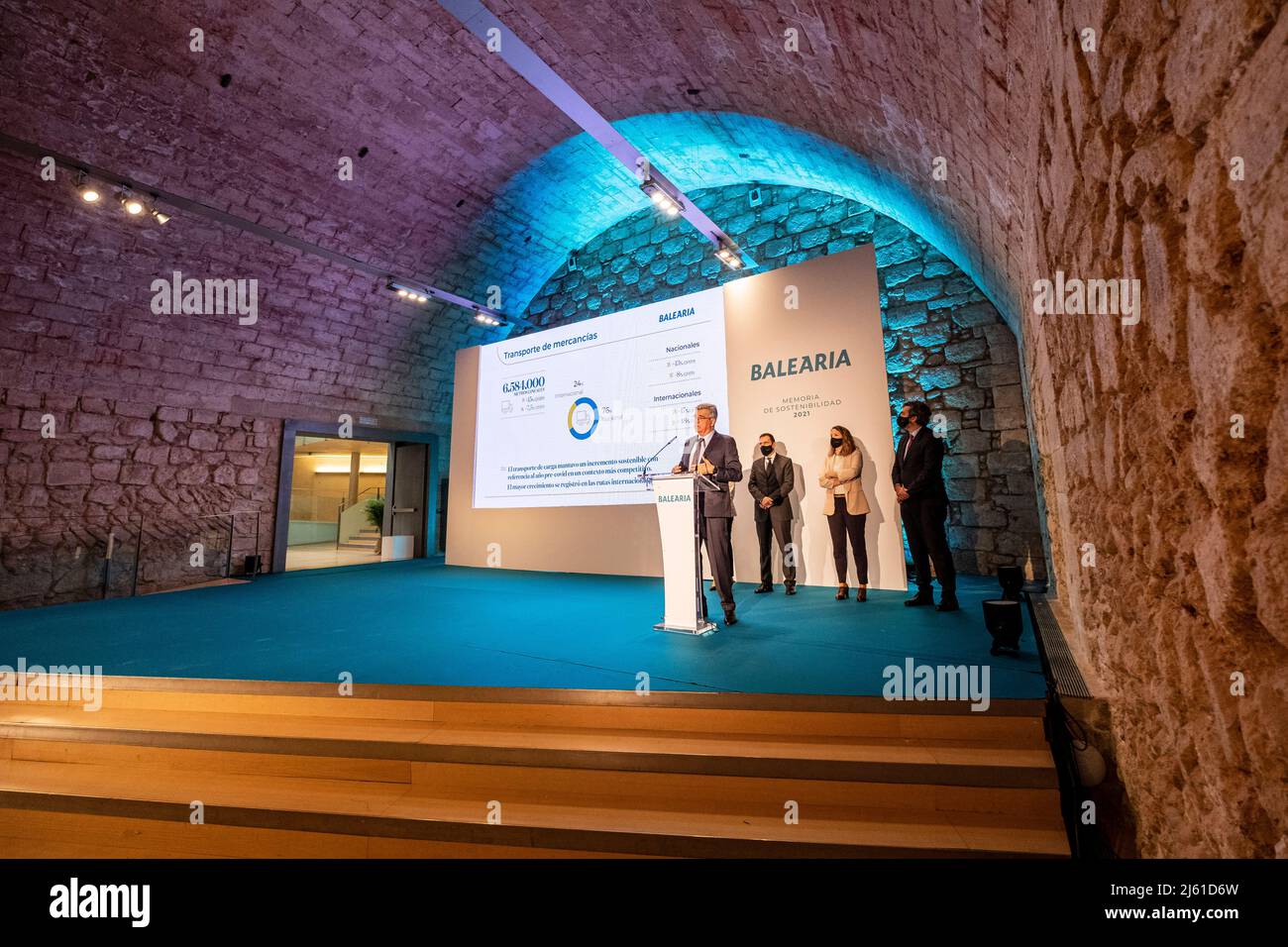 Adolfo Utor, president of Baleària, Palma, Mallorca Stock Photo - Alamy