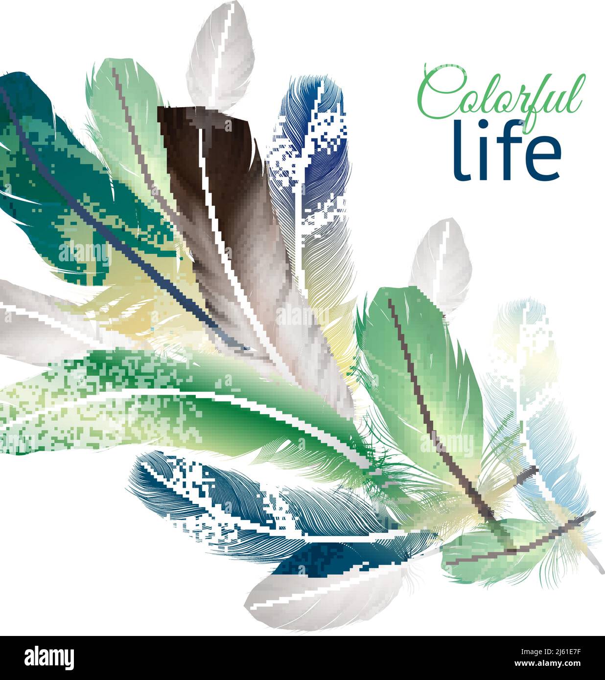 Symbols of long life Stock Vector Images - Alamy