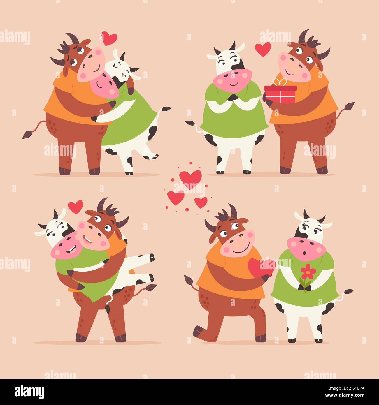 Children hug animals Stock Vector Images - Alamy