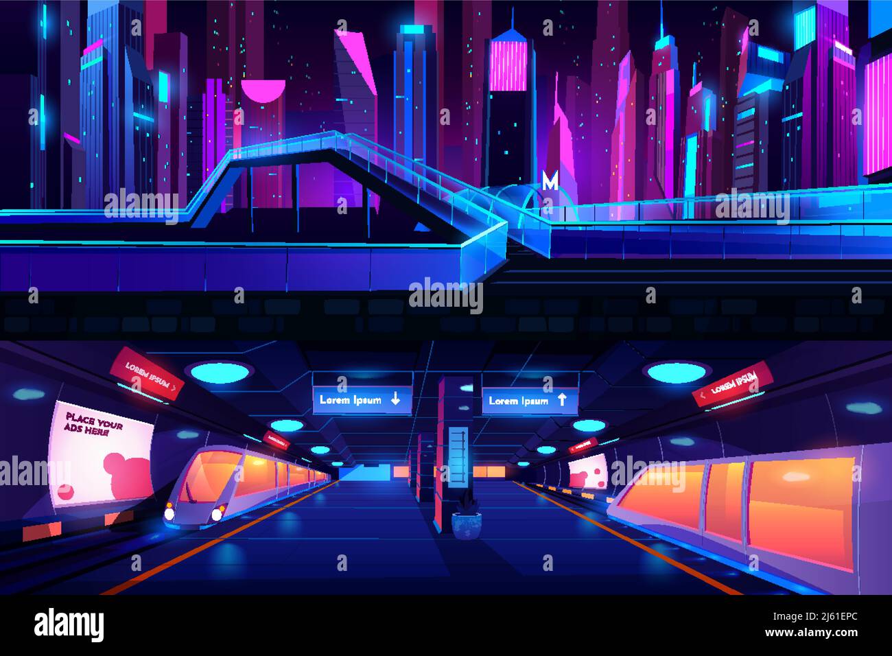 Metropolitan viaduct Stock Vector Images - Alamy