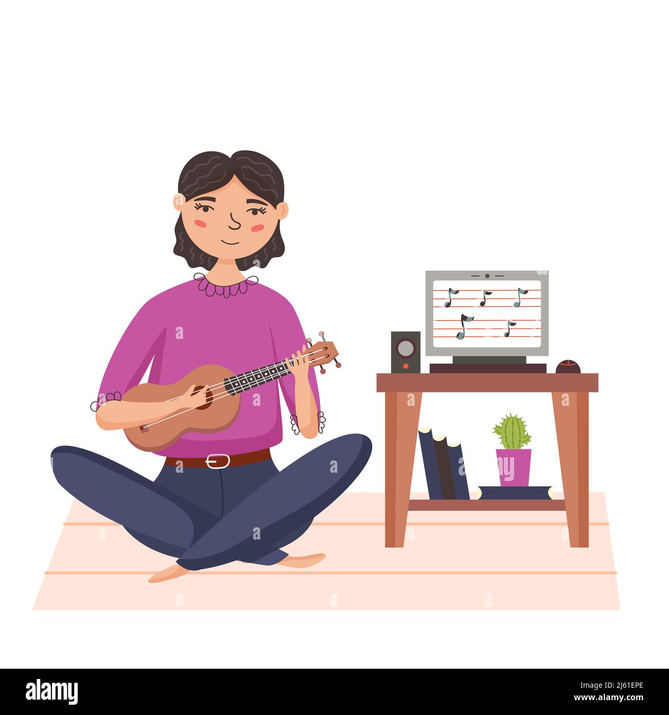 Self playing musical instrument Stock Vector Images - Alamy