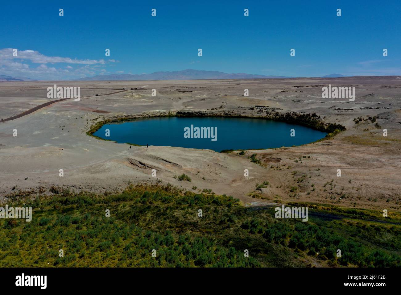 Laguna Inka Coya - Chile Stock Photo - Alamy