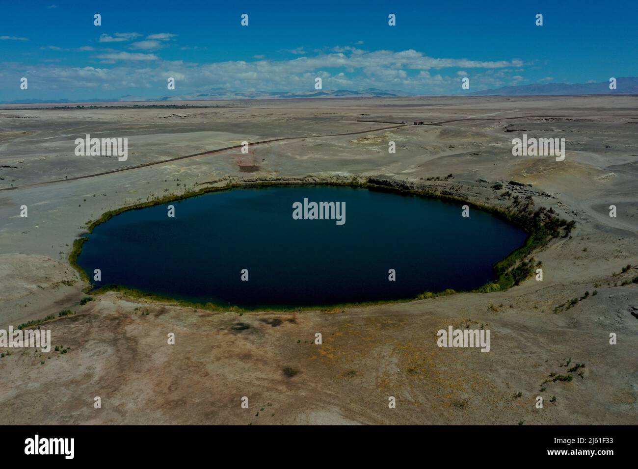 Laguna Inka Coya - Chile Stock Photo - Alamy