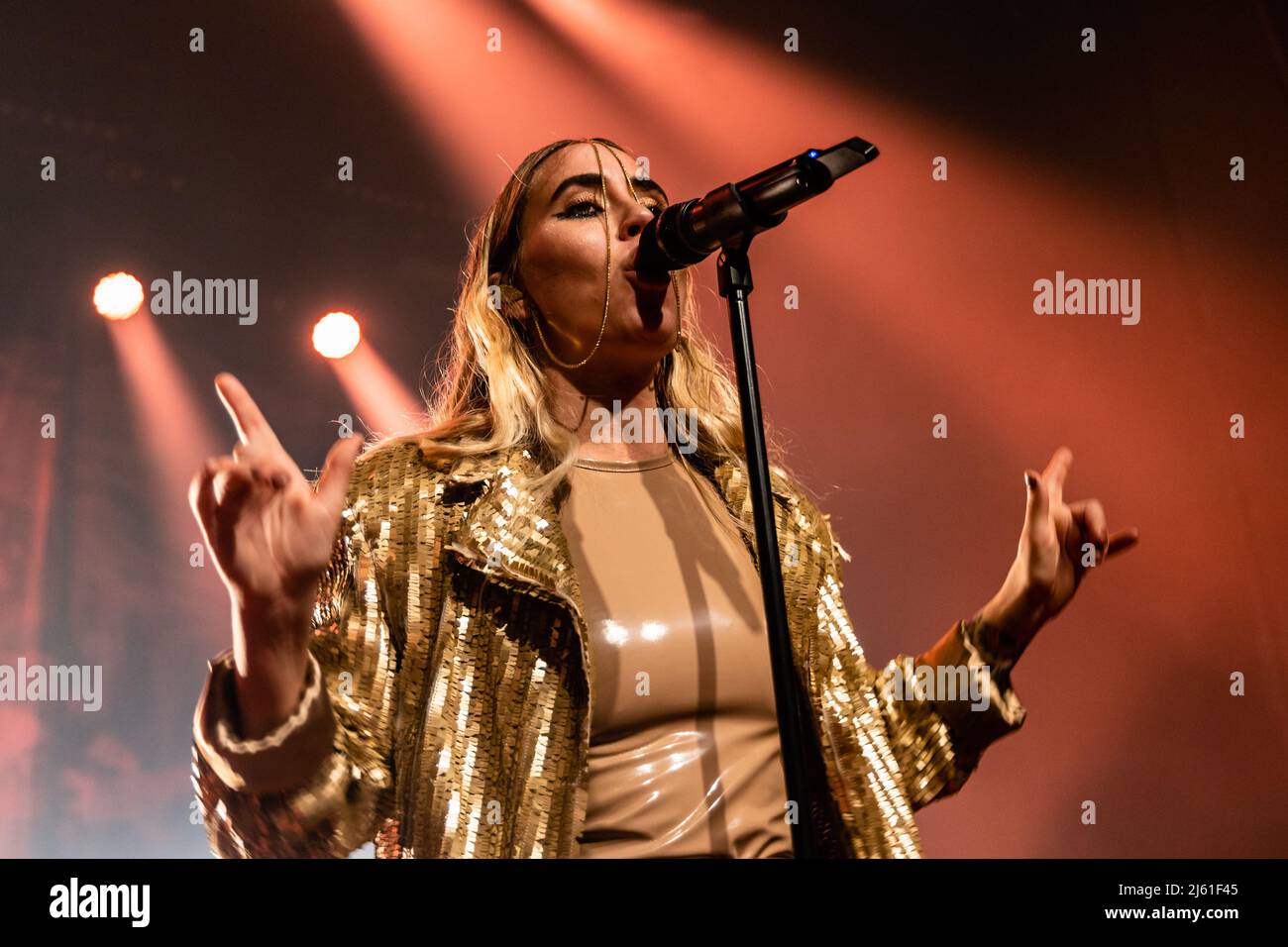 Copenhagen, Denmark. 20th, April 2022. The Norwegian indie pop band ...