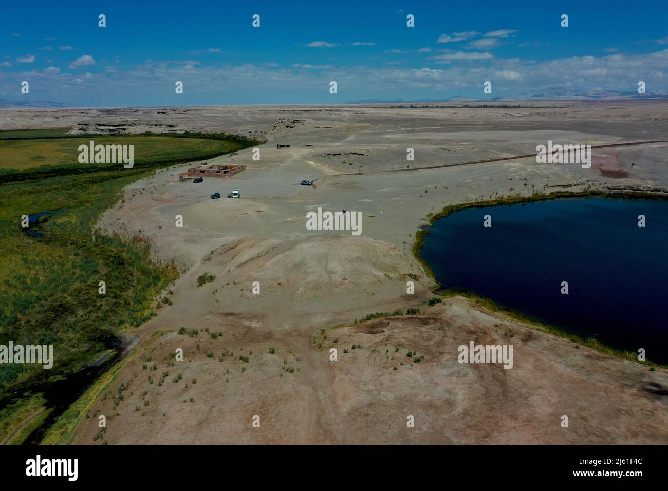 Laguna Inka Coya - Chile Stock Photo - Alamy