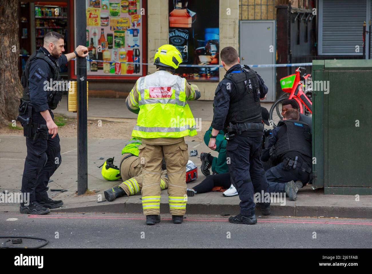 Junction seven sisters road hi-res stock photography and images - Alamy