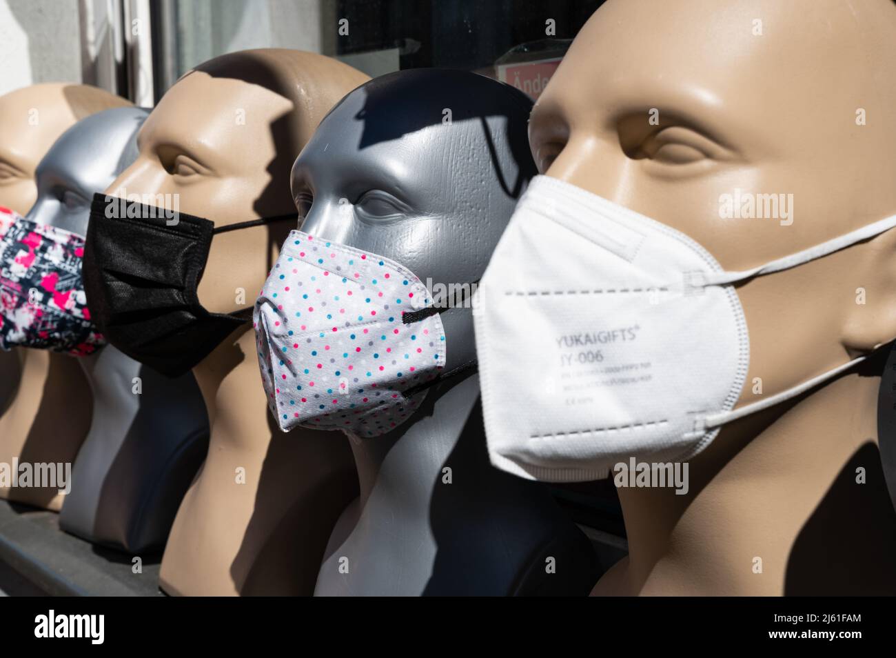 Respirator mask display hi-res stock photography and images - Alamy