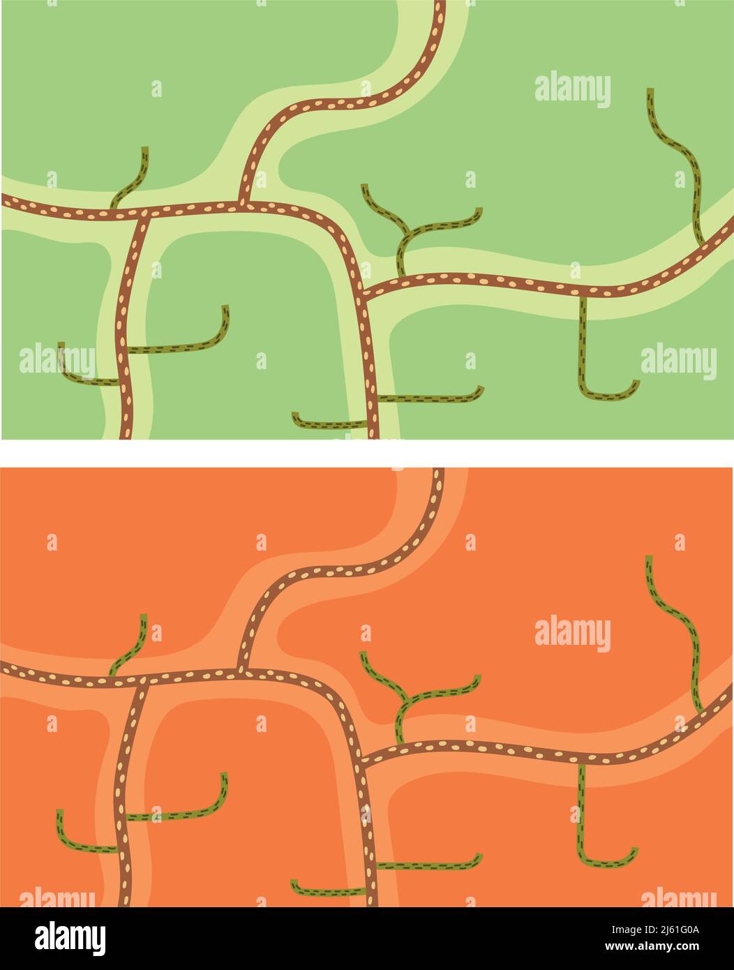 Rural scheme Stock Vector Images - Alamy