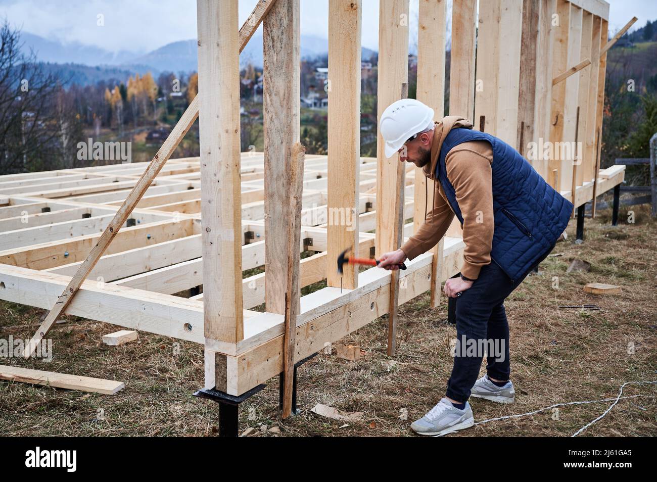 Wood Frame Construction Foundation